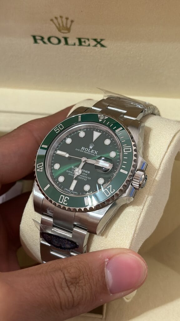Réplica Rolex Hulk 1:1 Submariner super clon